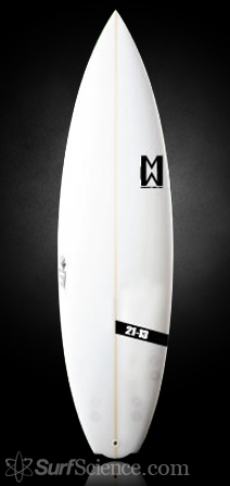 21-13 G-bomb 4 Surfboard Review at SurfScience.com