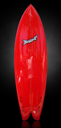 Bessell Kissing Fish Surfboard Review at SurfScience.com
