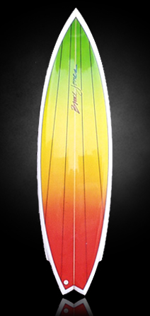 Bruce Jones Retro Swallow Winger Surfboard Review at SurfScience.com
