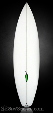 Chilli STEP Down Surfboard Review at SurfScience.com