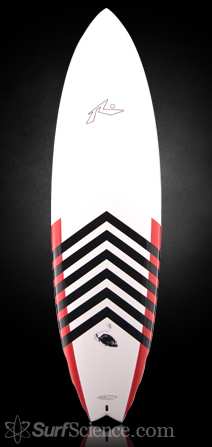 Surftech Rusty - Piranha Quad Surfboard Review at SurfScience.com