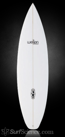 Wellen High Performance Shortboard Surfboard Review at SurfScience.com